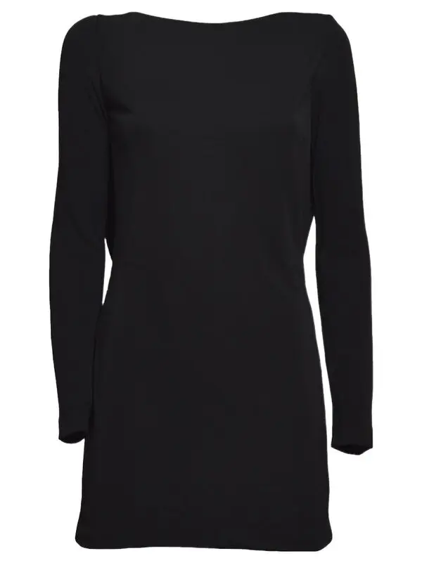 Dsquared2 Embellished Logo Pearl Dress - Black