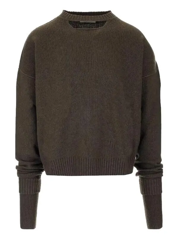 AMBUSH Cut-out Detailed Sweater - Black