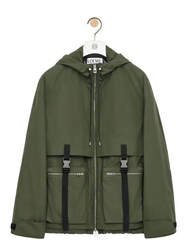 Loewe Regular Fit Parka - Green