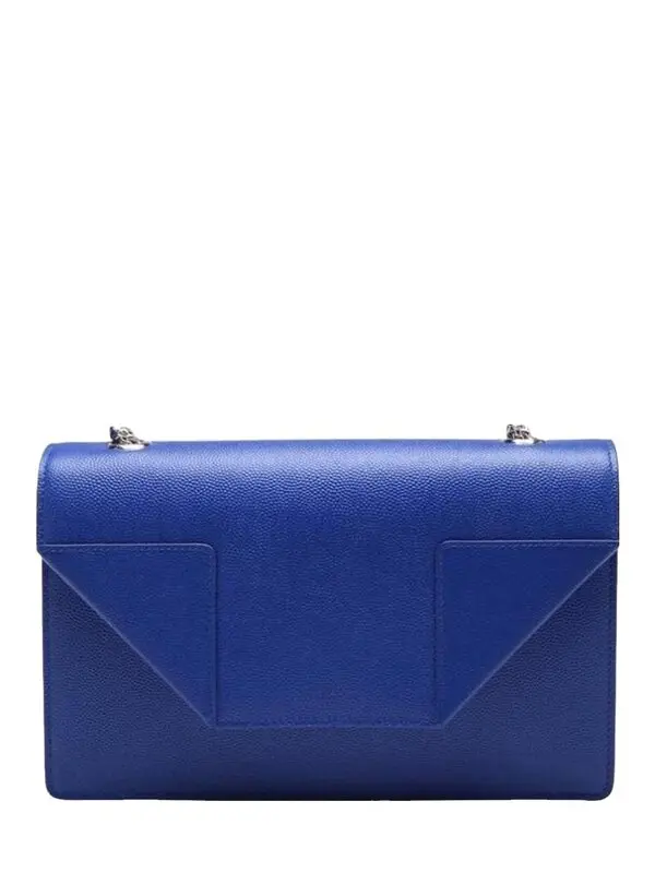 Saint Laurent Logo Shoulder Bag - Blue
