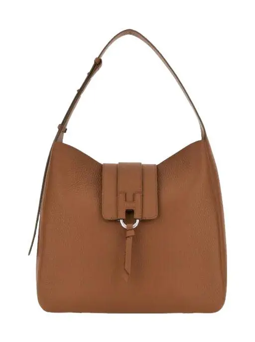 Hogan Trend Hobo Shoulder Bag - Brown