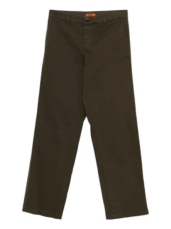 Barena Venezia Casual Button And Zipper Pants - Black