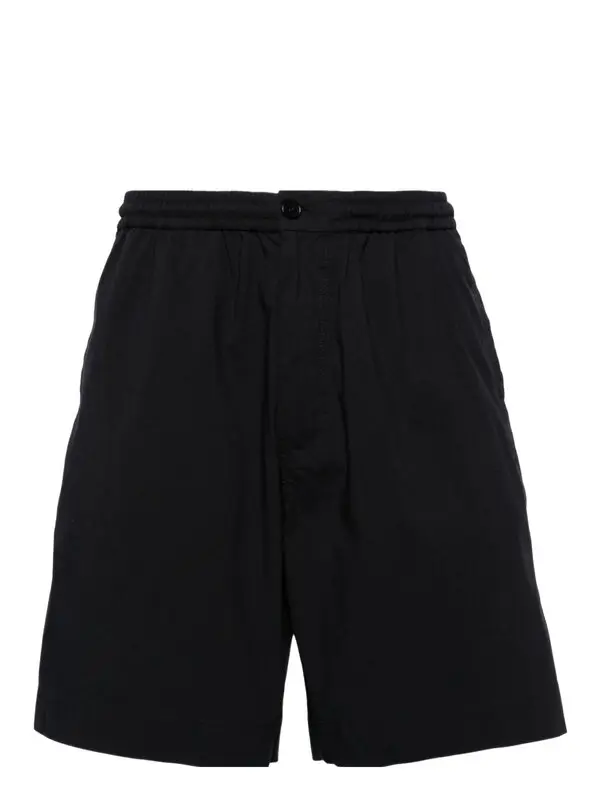 Aspesi Relaxed Fit Bermuda Shorts - Black