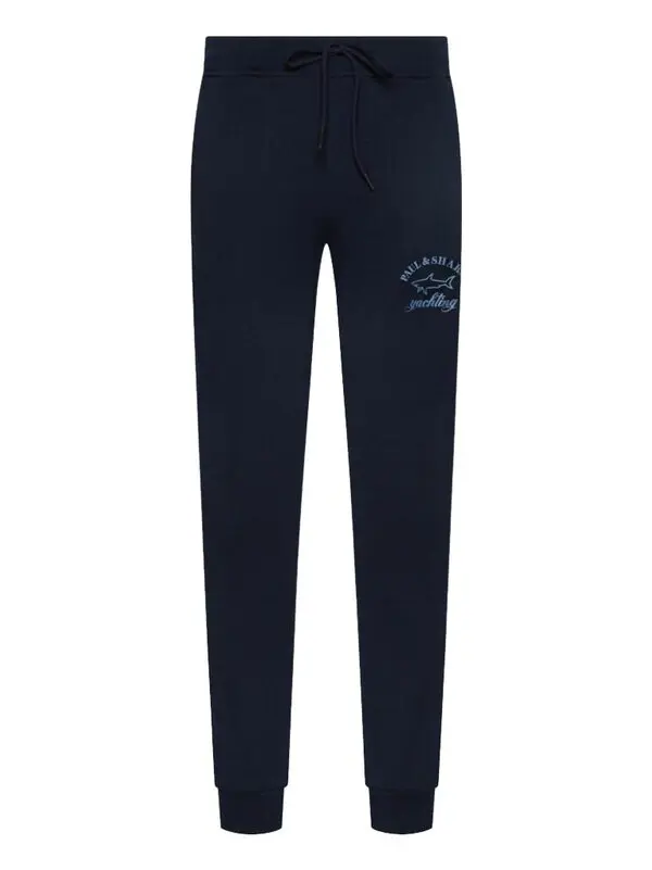 PAUL  SHARK Logo Track Pants - Black