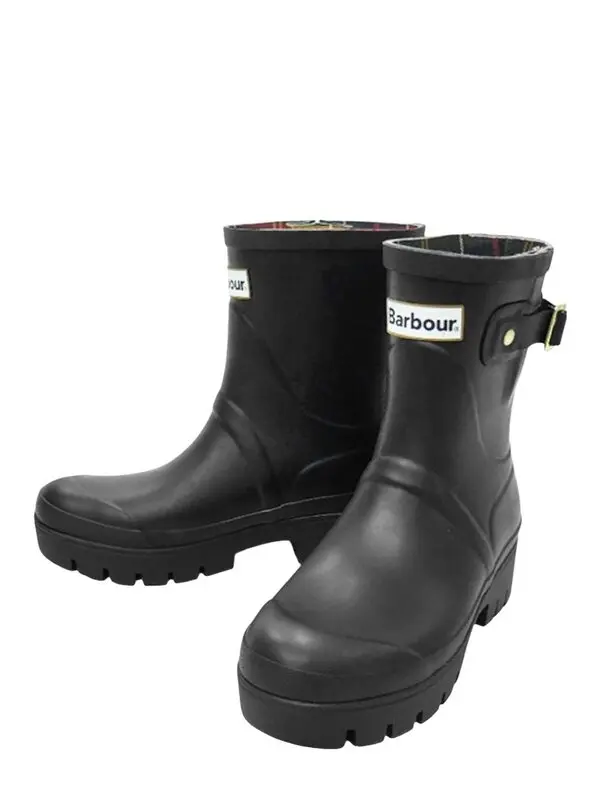 Barbour Round Toe Ankle Boots - Black