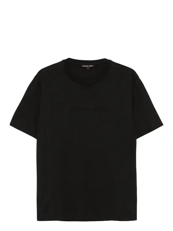 Michael Kors Logo-embossed T-shirt - Black