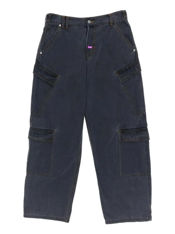 P.A.M. Belt-loop Cargo Jeans - Black