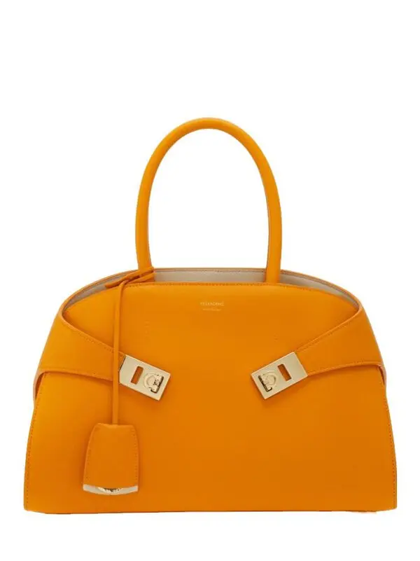 FERRAGAMO Hug Handbag - Turmeric