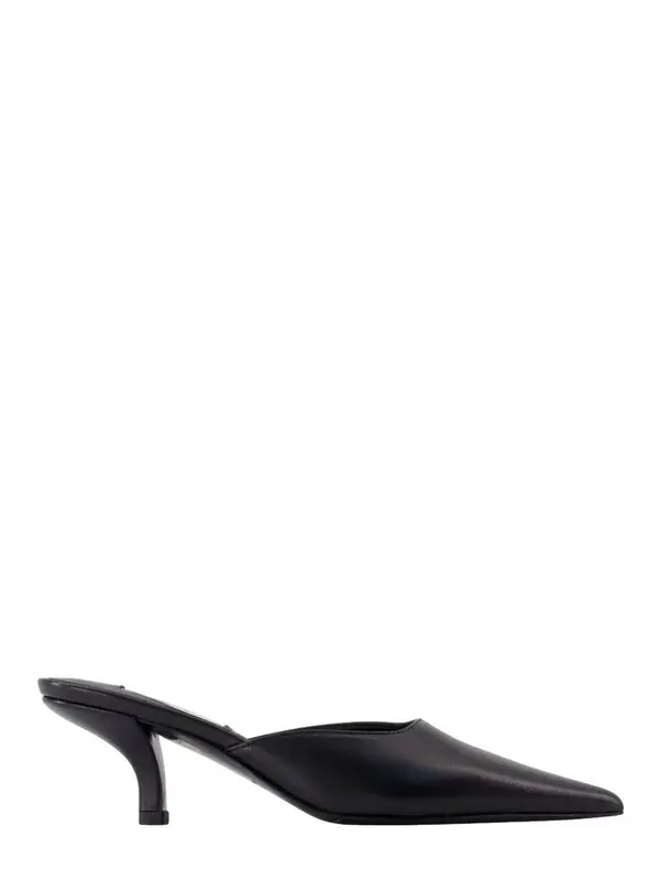 TOTEME Pointed-toe Slip-on Mules - Black
