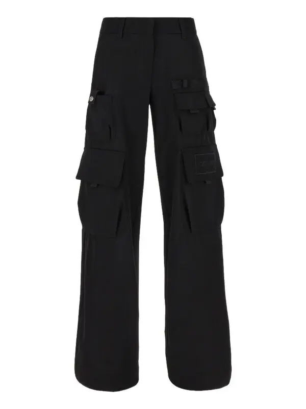 Off-White Cargo Trousers - Black