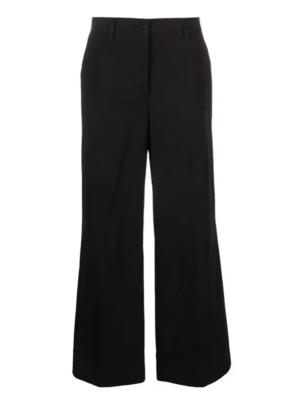 P.a.r.o.s.h High-waisted Tailored Trousers - Black