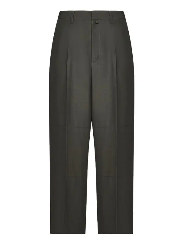 AMBUSH Mid-rise Wide-leg Tailored Trousers - Black