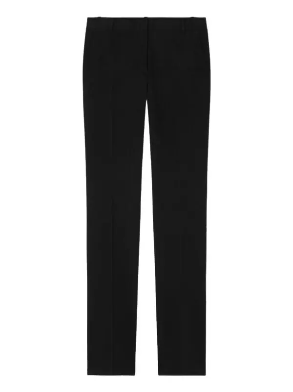 Versace Straight-leg Tailored Trousers - Black
