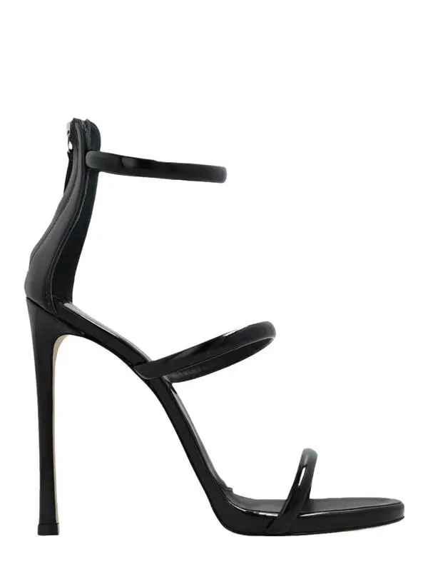 GIUSEPPE ZANOTTI Harmony Ankle Strap Sandals - Black