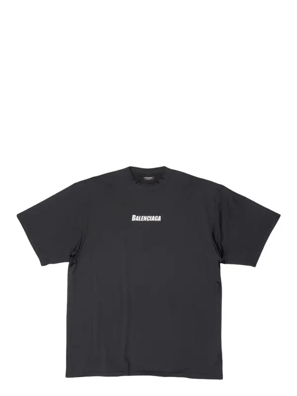 Balenciaga T-shirt Swim Da Uomo In Nero - Black