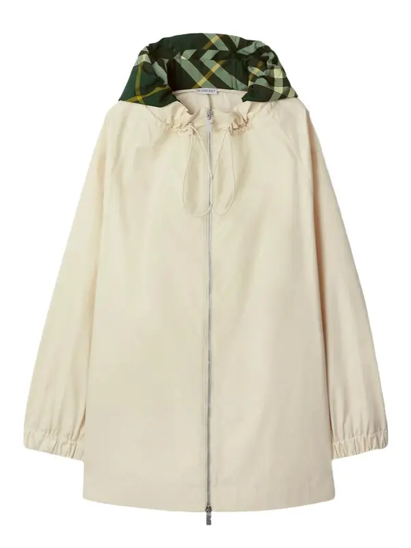 Burberry Long-sleeved Hooded Parka - Nude