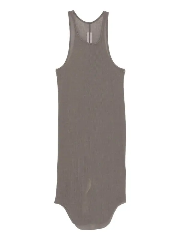 Rick Owens Knitted Tank Top - Gray