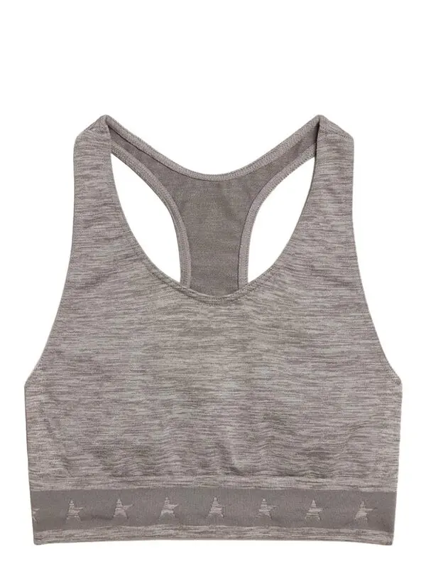GOLDEN GOOSE Logo Sports Vest - Gray