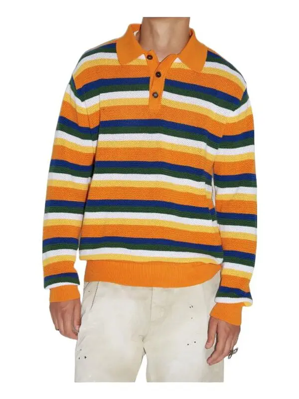 Dsquared2 Horizontal-stripe Polo Shirt - Multicolor