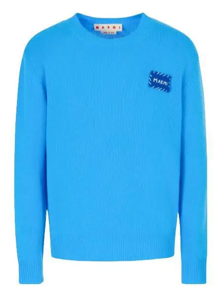 Marni Cashmere Sweater - Cobalt Blue