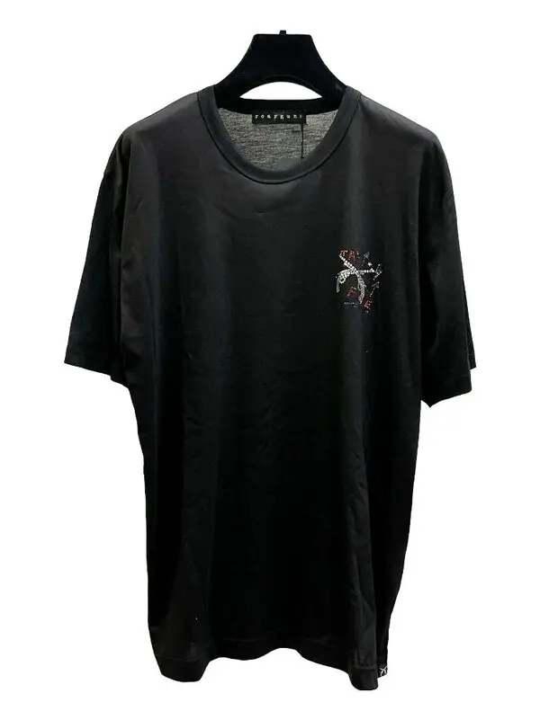ROAR Embroidered T-shirt - Black