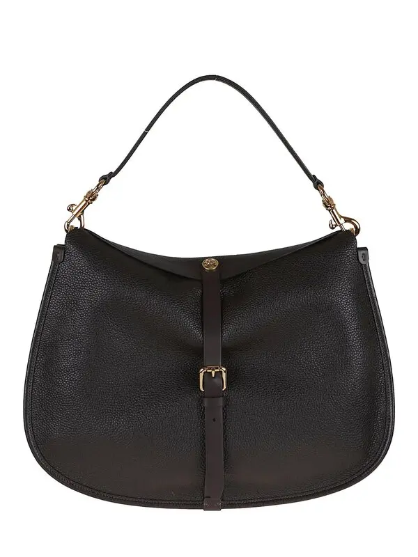 Etro Zipped Shoulder Bag - Black