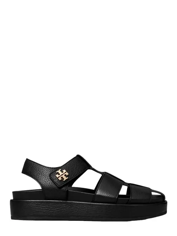Tory Burch Kira Sport Fisherman Sandals - Black