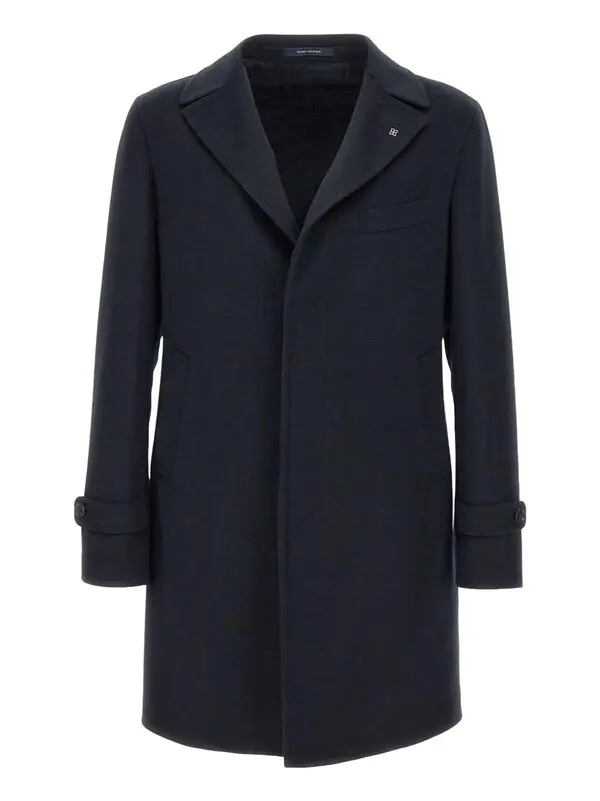 Tagliatore Thomas Single-breasted Coat - Black