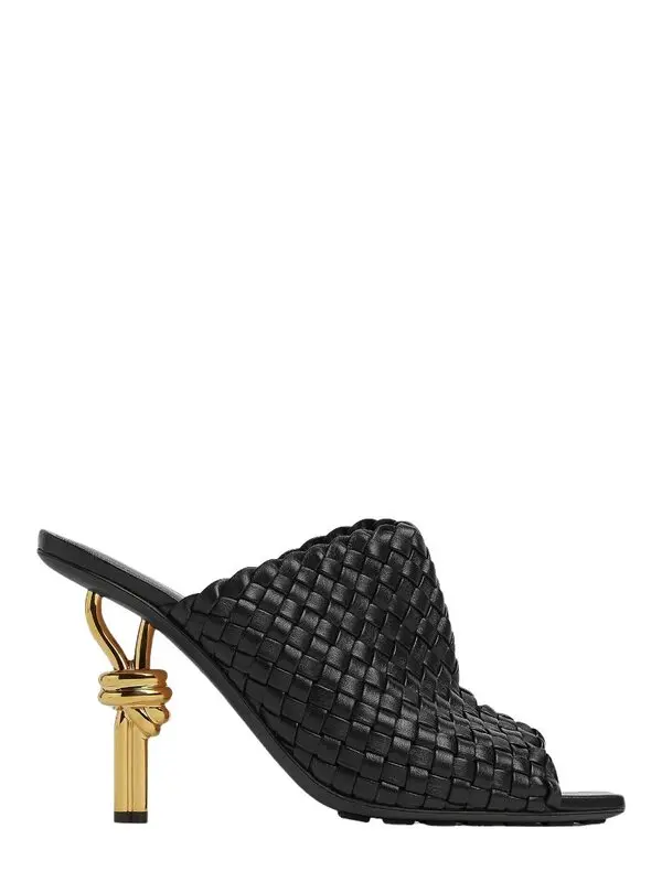Bottega Veneta Knot Mules - Black