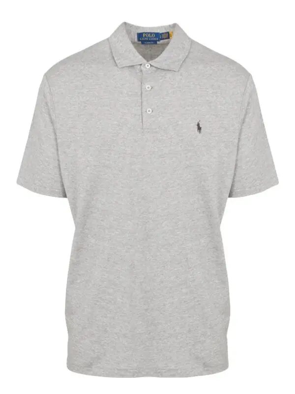 Ralph Lauren Short-sleeved Polo Shirt - Gray