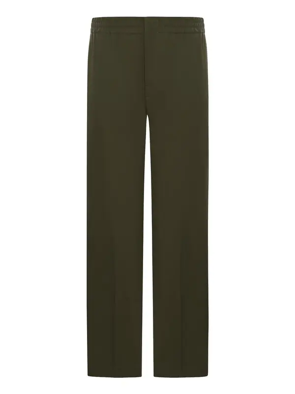 Bottega Veneta Straight Leg Trousers - Black