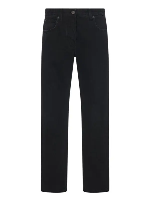 THE ROW Riaca Straight-leg Jeans - Black