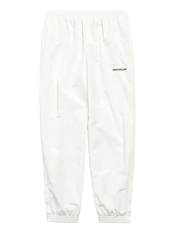 Balenciaga Mirror Logo Tracksuit Pants - White