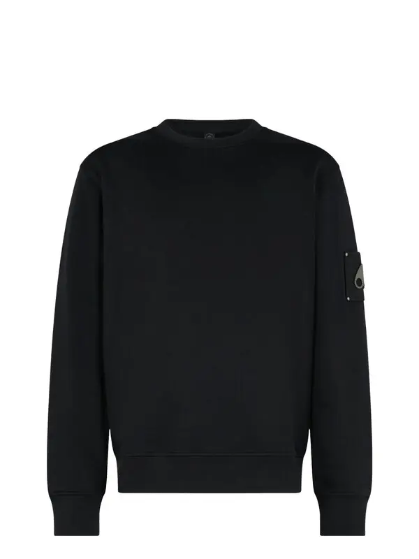 Moose Knuckles Crewneck Sweatshirt - Black