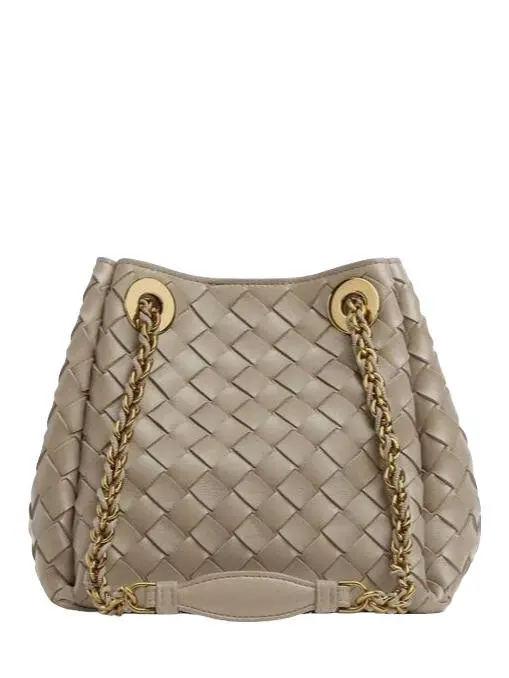 Bottega Veneta Small Parachute Bag - Limestone