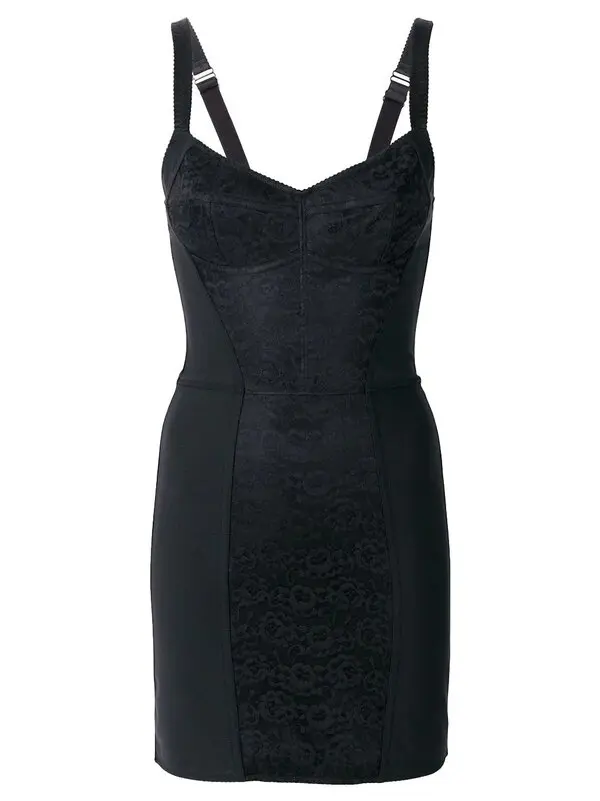Dolce & Gabbana Lace Bustier Dress - Black