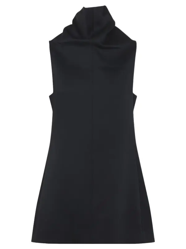 Khaite Daria Sleeveless Mini Dress - Black