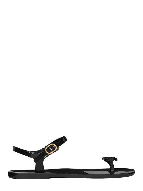 Celine Jelly Bay Sandal In Eco Certified Pvc - Black