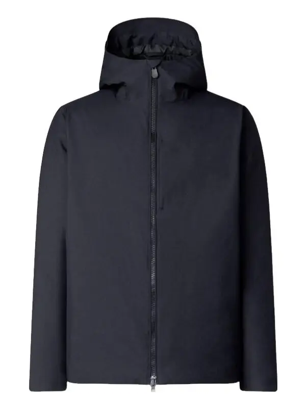 SAVE THE DUCK Barnaby Hooded Puffer Jacket - Blue-black