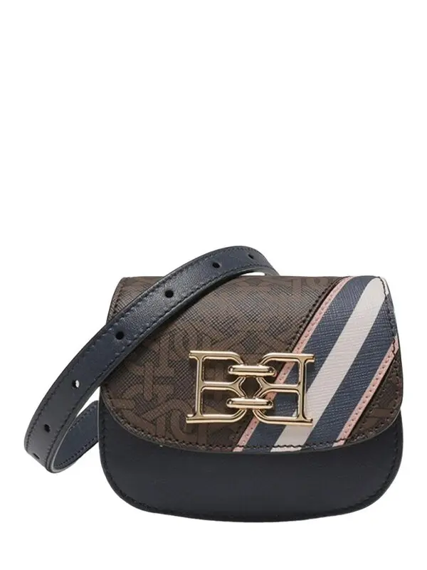 Bally B-chain Logo Cross-body Bag - Black