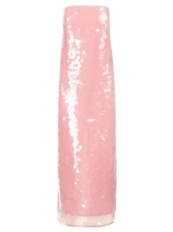 Staud Casey Sequin Maxi Dress - Pink