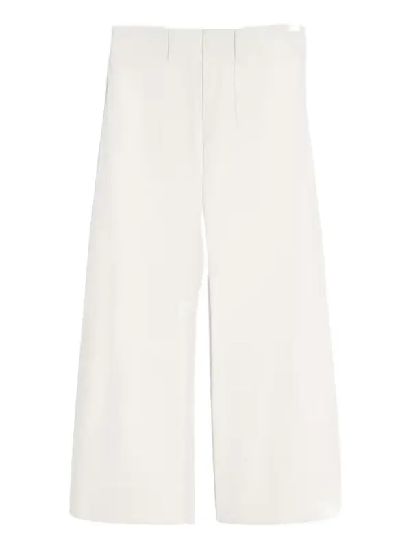 Celine Flare Jeans 004 In Indigo Denim - White
