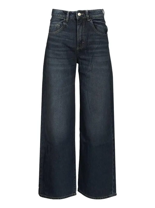 ICON DENIM LOS ANGELES Poppy Relaxed-fit Jeans - Black