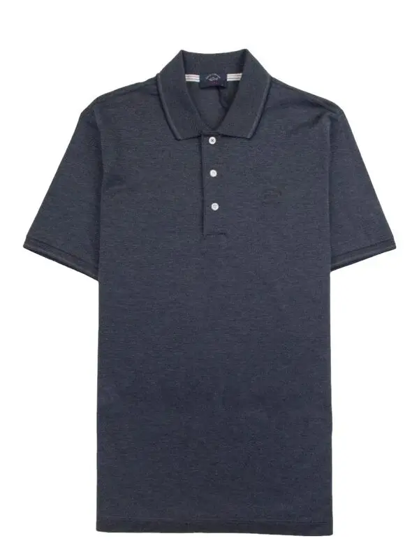 PAUL  SHARK Lapel Polo Shirt - Black