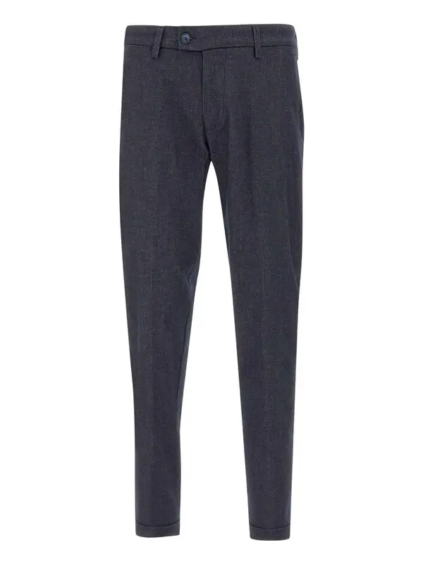 RE-HASH Mucha10 Turn-up Trousers By - Black