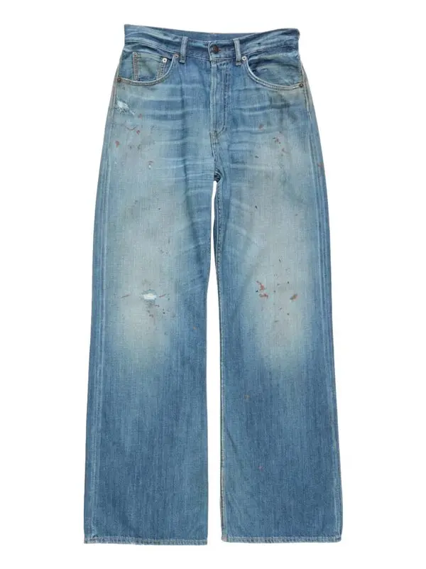 Acne Studios 2021f Regular Fit Jeans - Blue