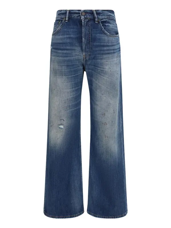 Acne Studios 2021f Regular Fit Jeans - Blue