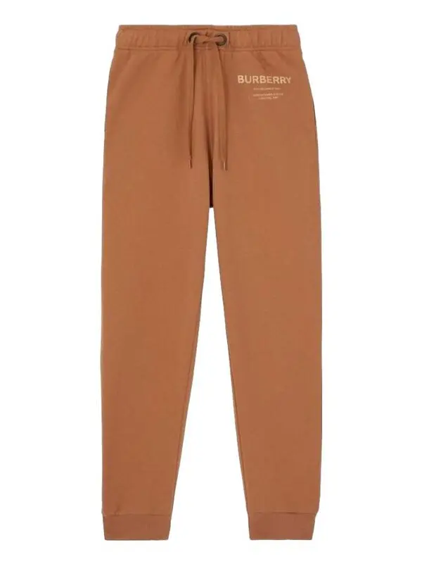 Burberry Horseferry Print Jogging Pants - Brown