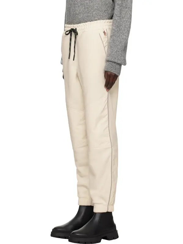 Moncler Relaxed Fit Drawstring Sweatpants - Off-white