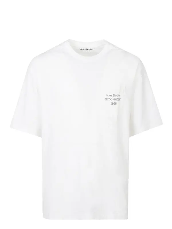 Acne Studios Logo Printed Crewneck T-shirt - No